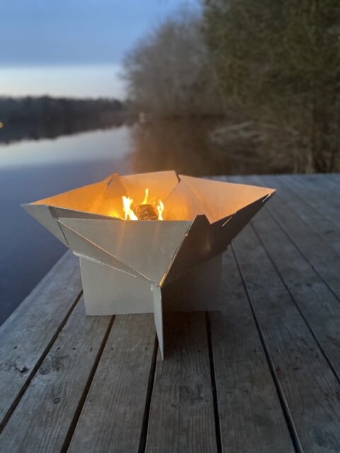 Hand-crafted Steel Firepit - Etsy