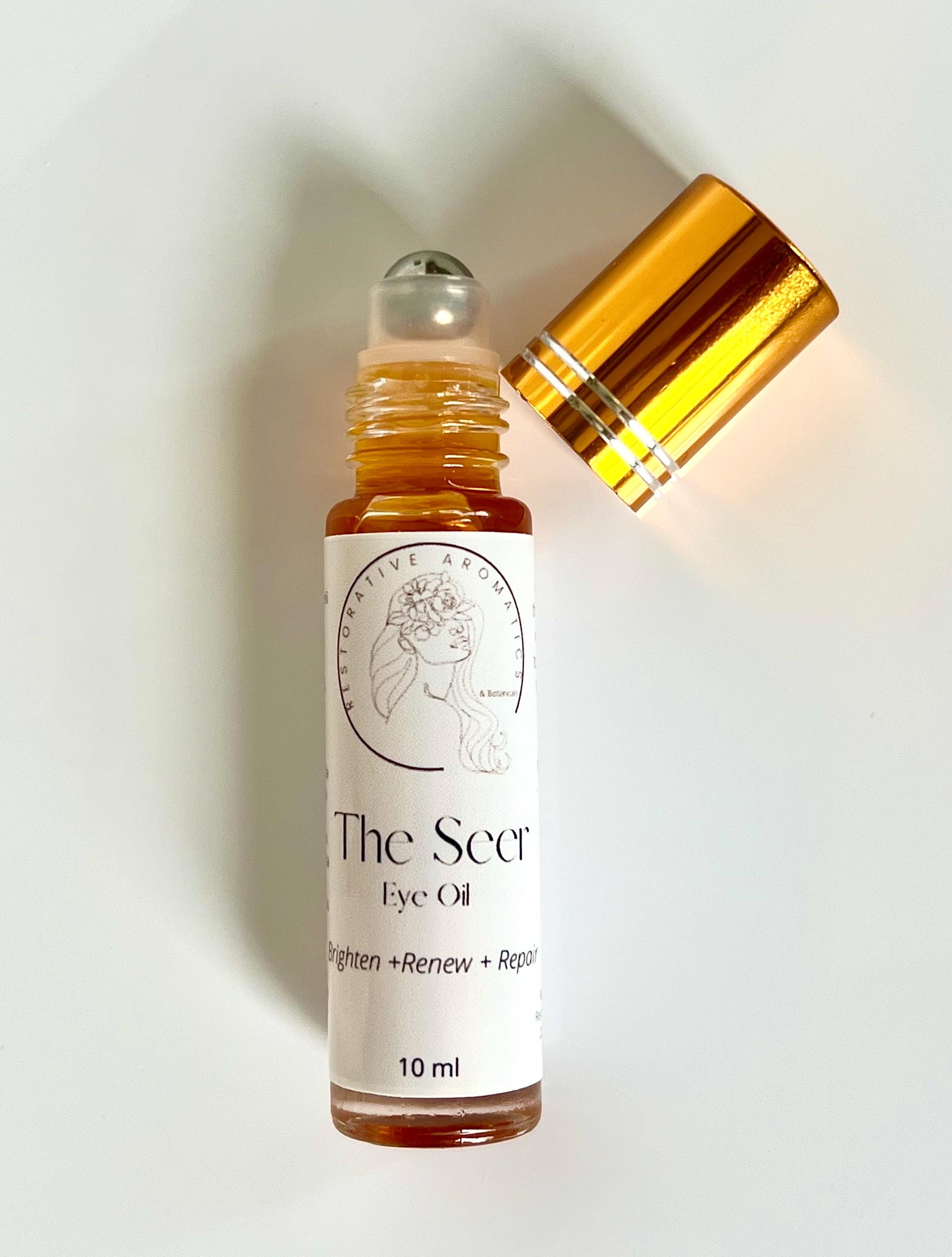 The Seer Under Eye Oil Serum | Frankincense Resin Infused Oil + Green ...