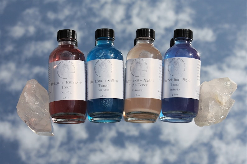 Blue Lotus + Saffron Face Toner - Luxurious and Exotic- Nourish and ...
