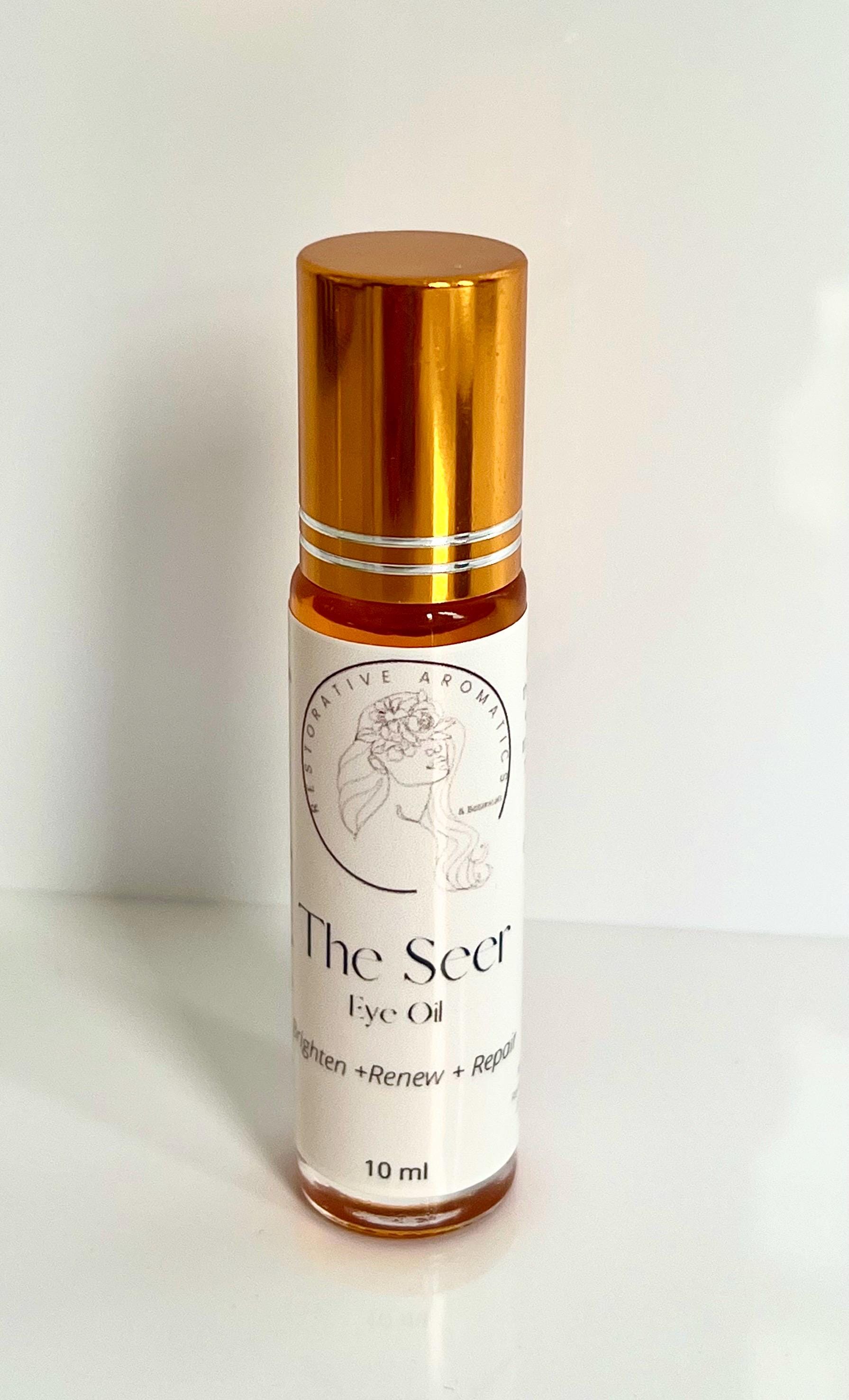 The Seer Under Eye Oil Serum | Frankincense Resin Infused Oil + Green ...