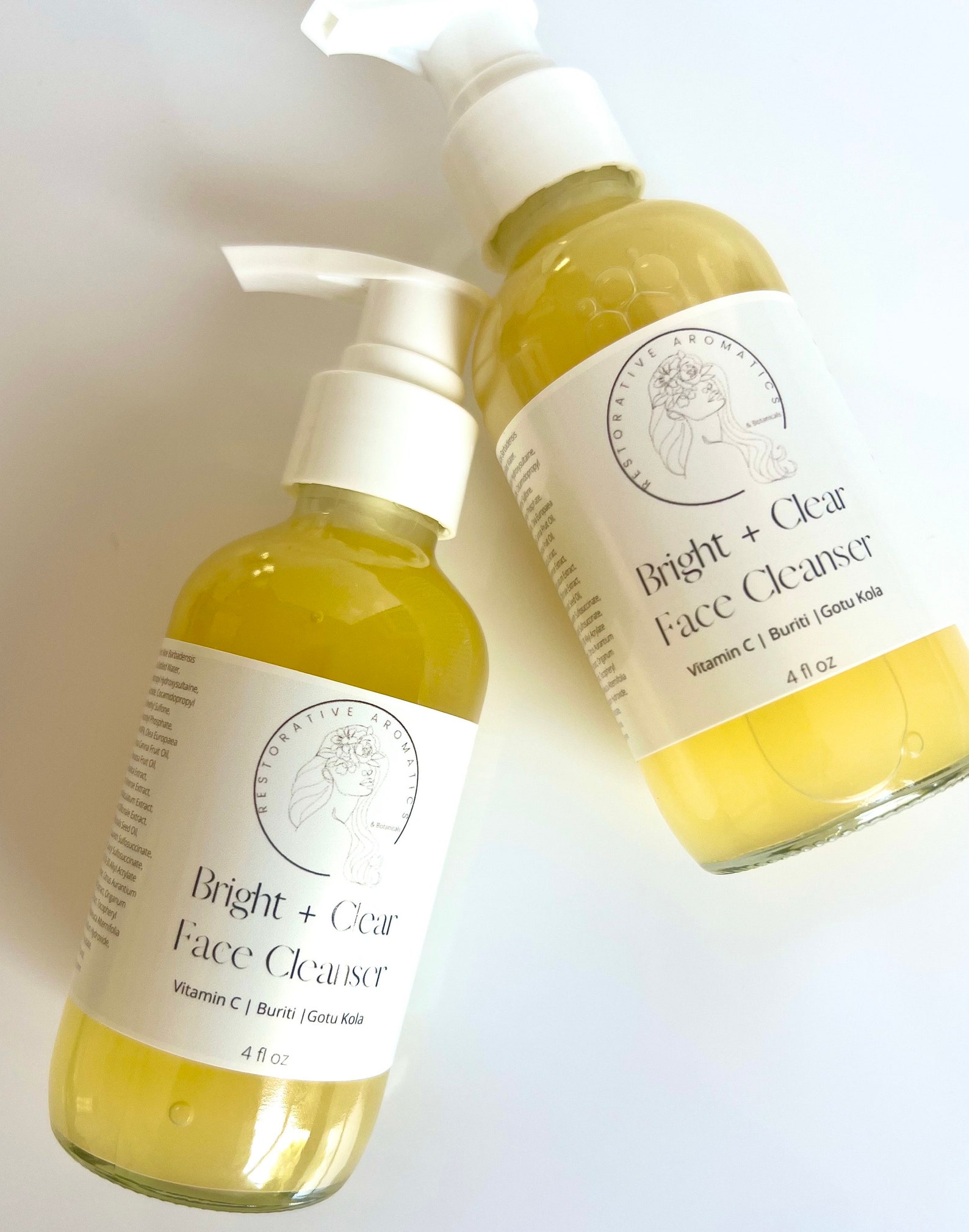 Bright + Clear Face Cleanser - Vitamin C + Buriti + Gotu Kola - Sulfate ...