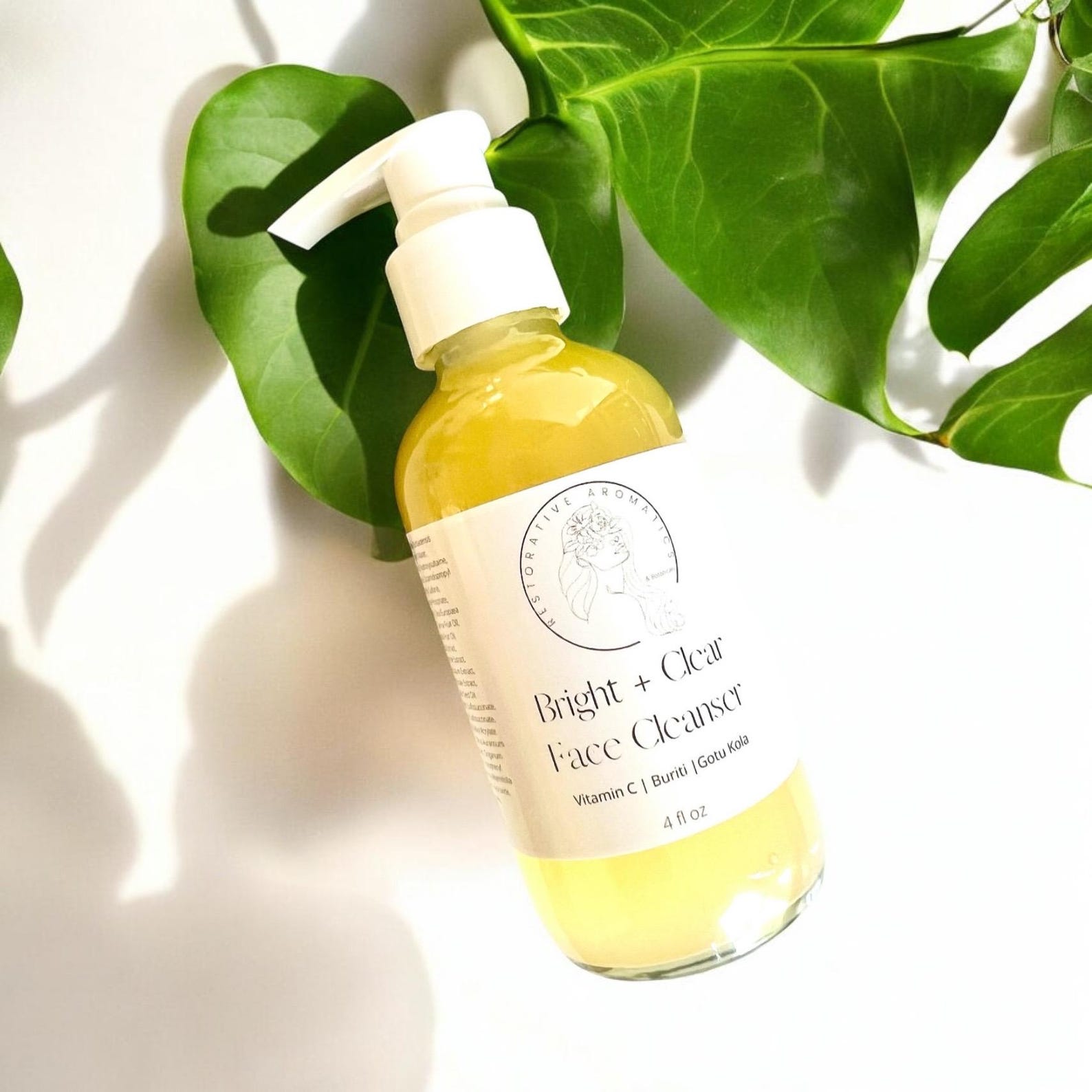 Bright + Clear Face Cleanser - Vitamin C + Buriti + Gotu Kola - Sulfate ...