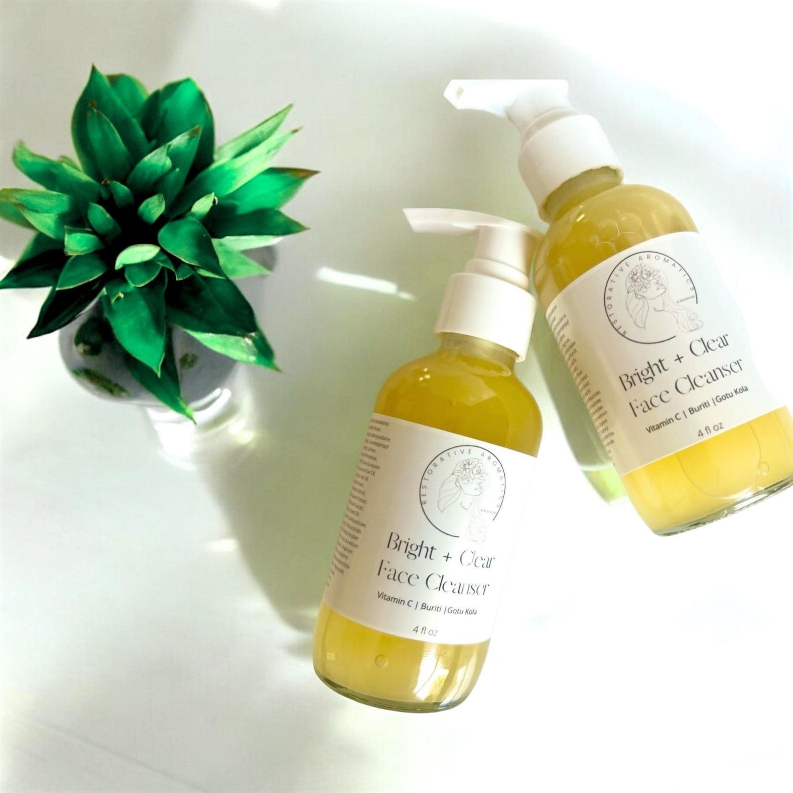 Bright + Clear Face Cleanser - Vitamin C + Buriti + Gotu Kola - Sulfate ...
