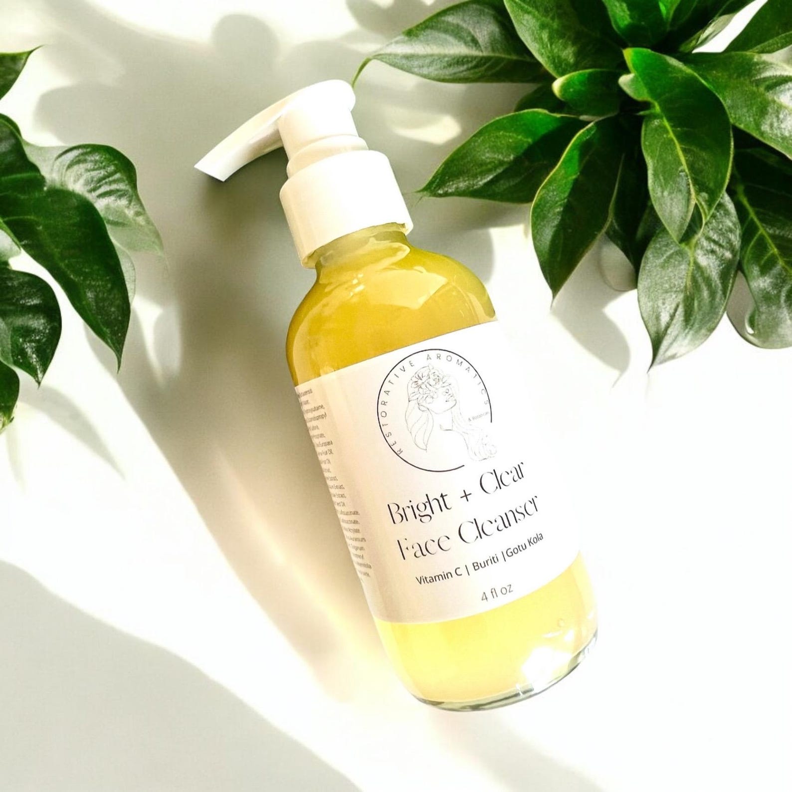 Bright + Clear Face Cleanser - Vitamin C + Buriti + Gotu Kola - Sulfate ...