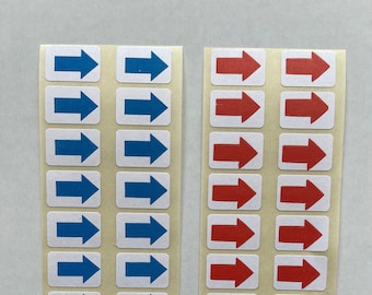 Red Arrow Stickers - Etsy