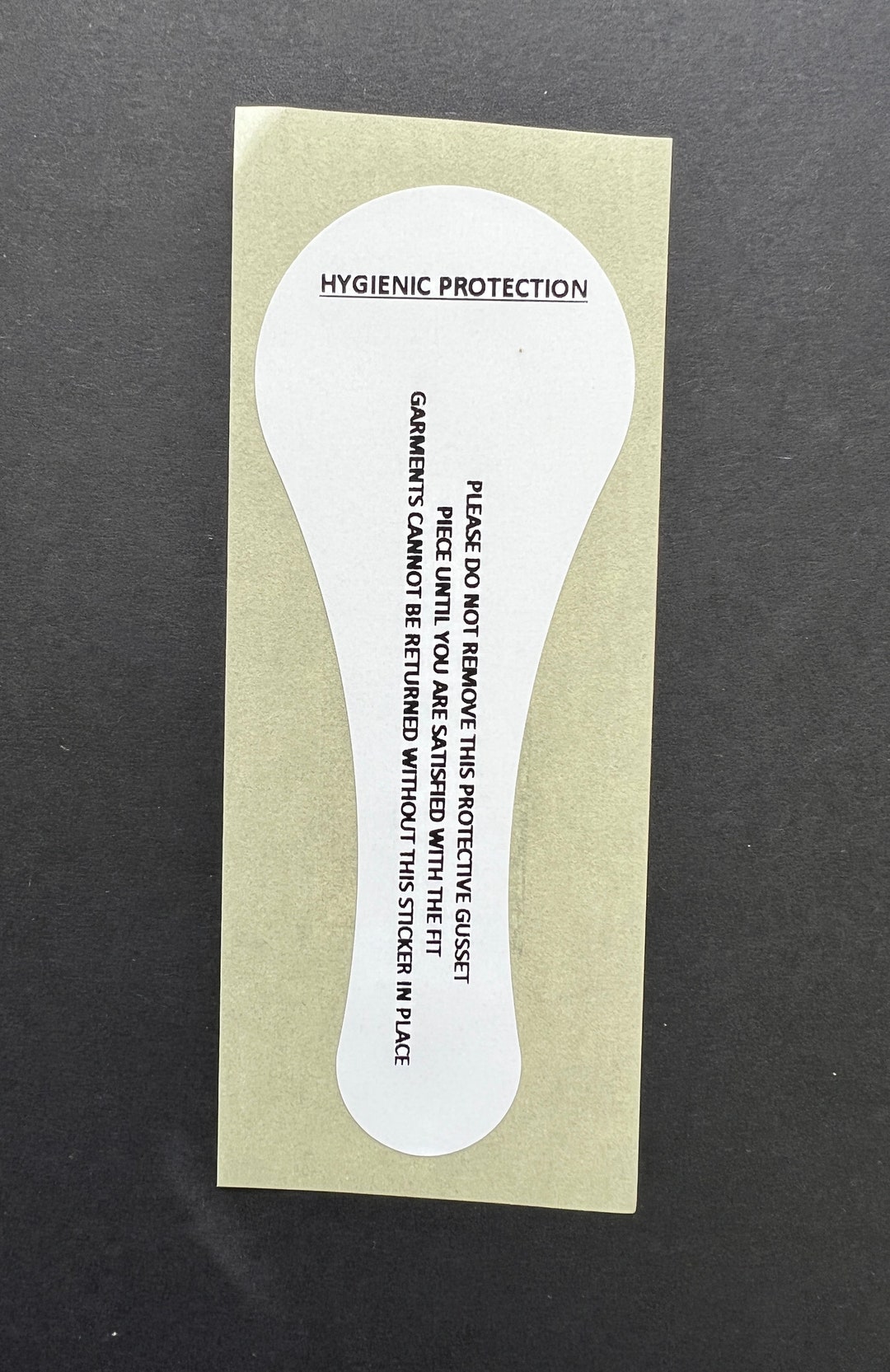 Custom PAPER Hygiene Stickers Self-adhesive Stickers - Etsy