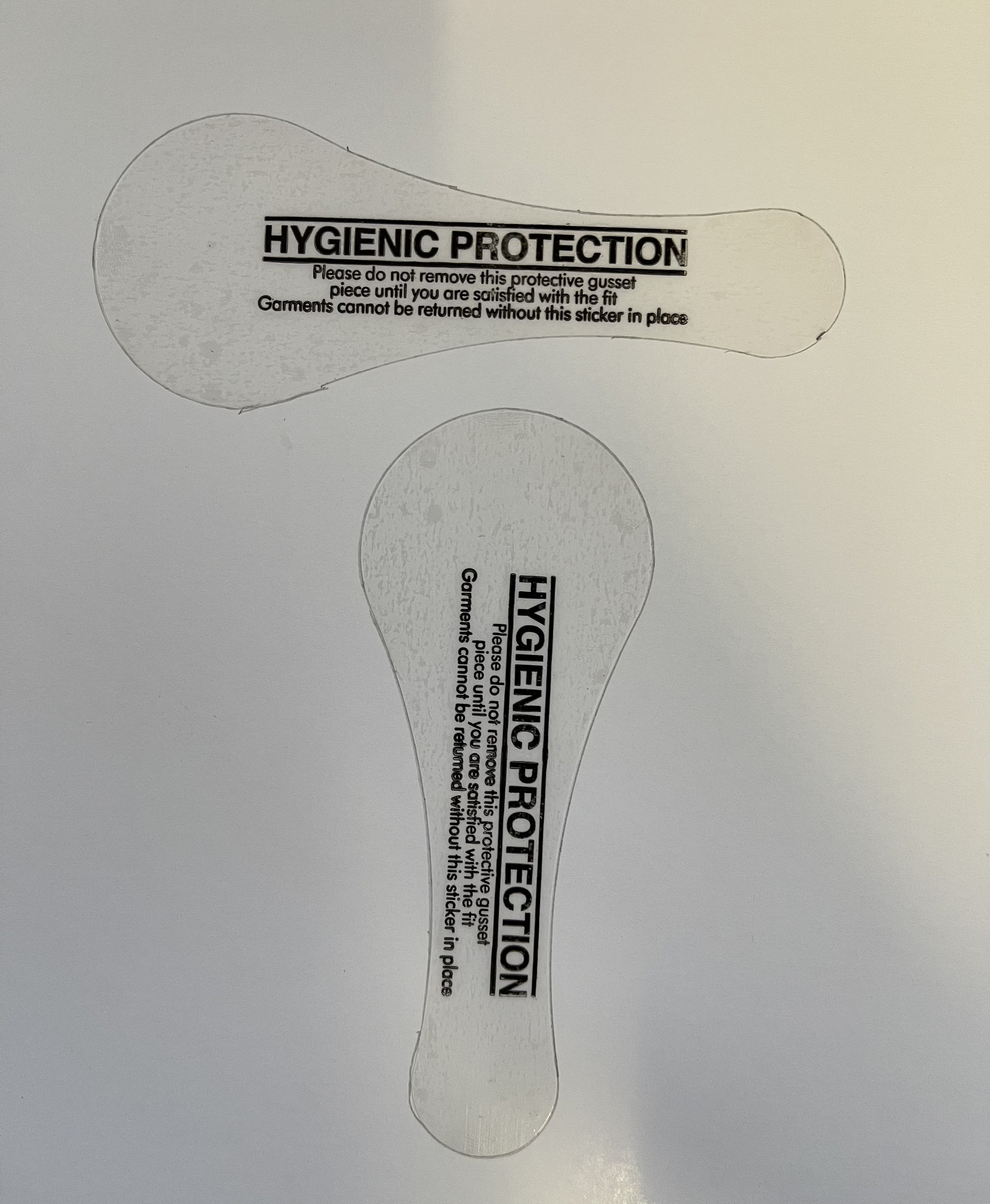 Hygiene Stickers TRANSPARENT Self Adhesive Stickers Bathing - Etsy UK