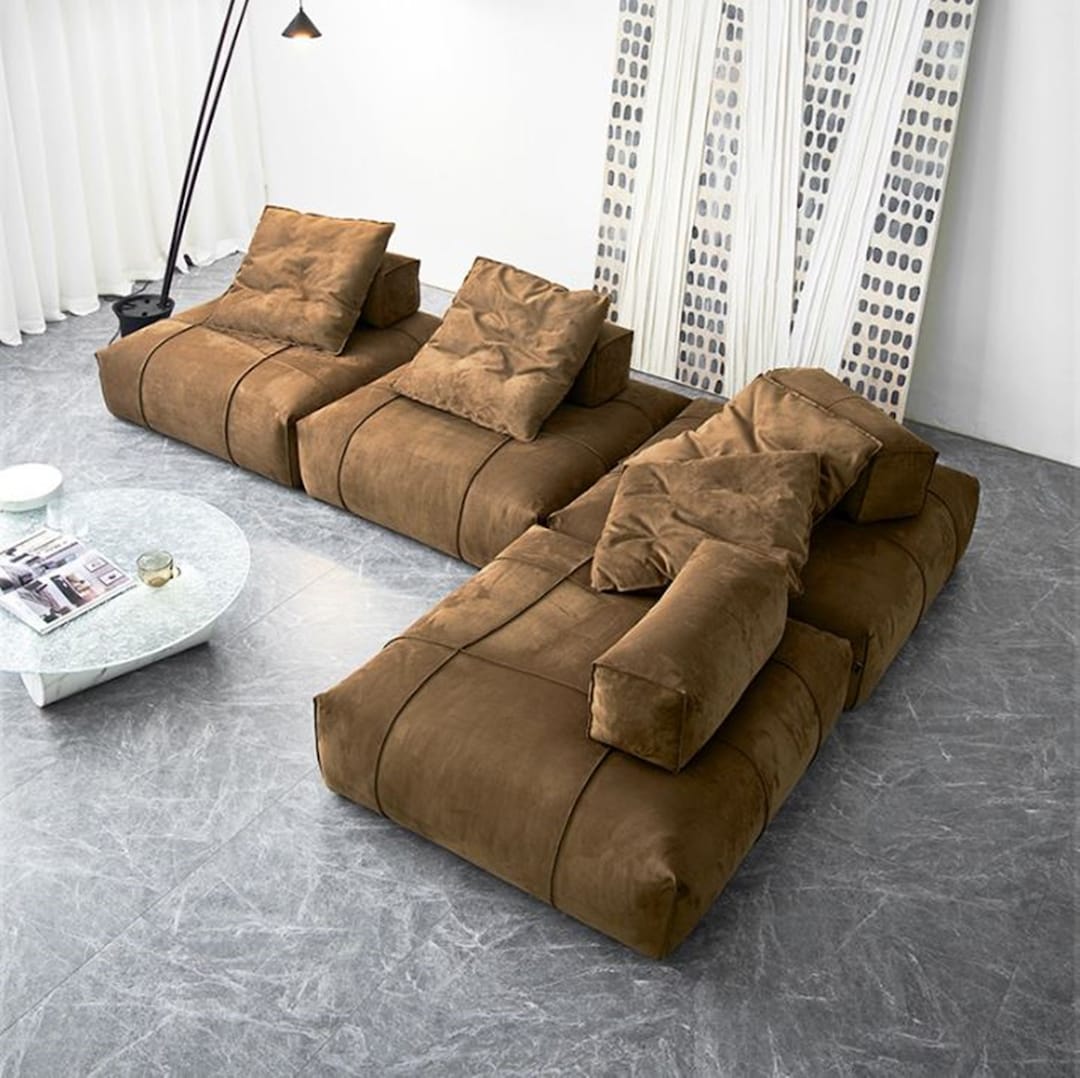Floor Modular Sofa, Set of Floor Couch, Sofa Cushion, Bench Cushion ...