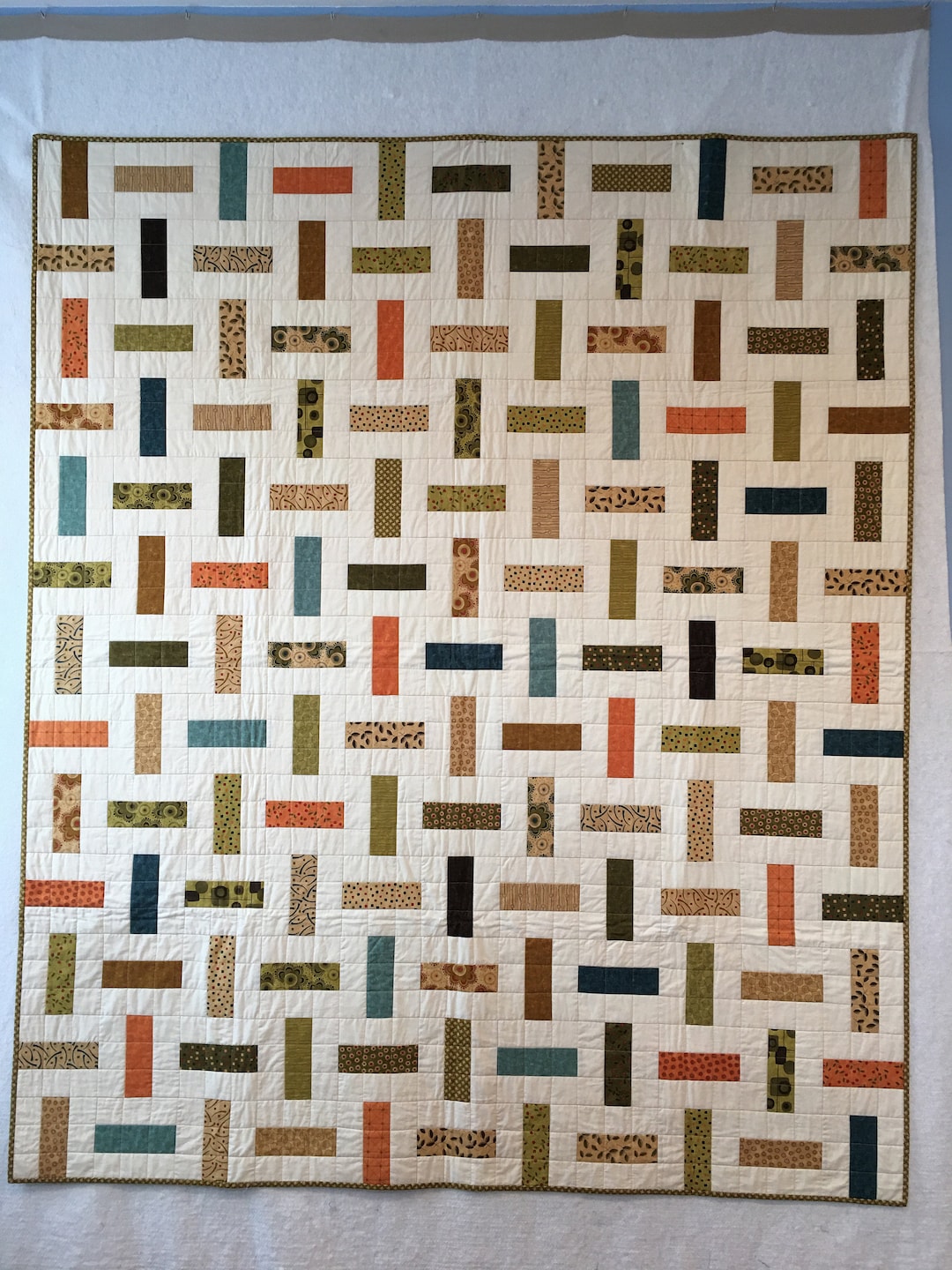 Floating Rectangles Quilt - Etsy