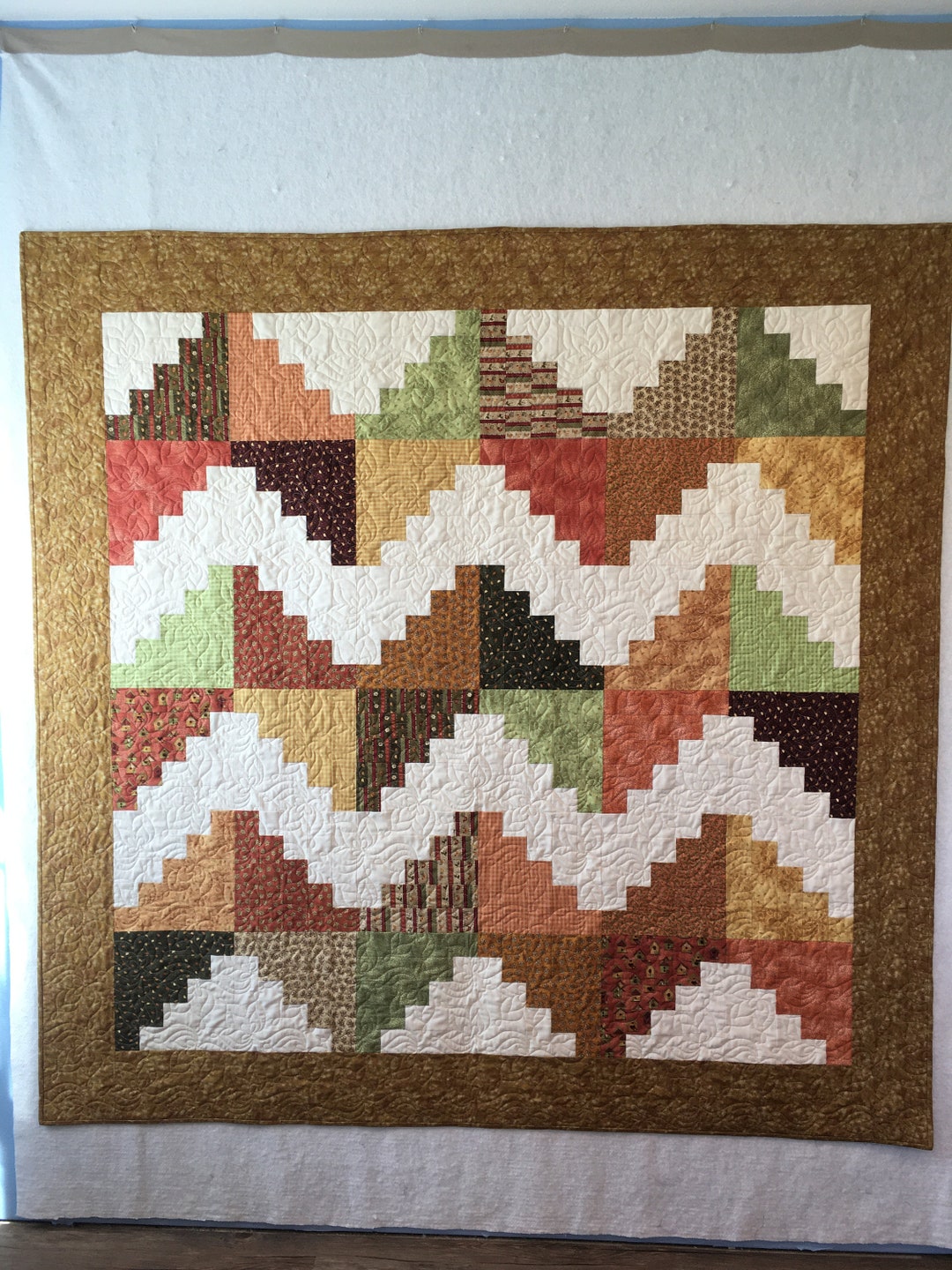 Ocean Waves Quilt - Etsy