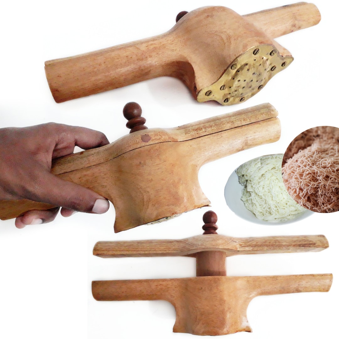 String Hoppers Maker, Ceylon Handmade Long Lasting Eco Friendly Wooden ...