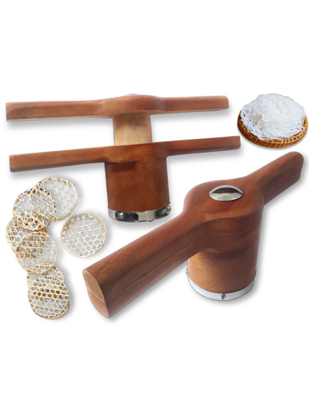 String Hoppers Maker With Free 5pcs Trays Ceylon Handmade Long Lasting ...