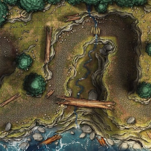 Forest Battlemap Pack for Dungeons and Dragons 4k - Etsy