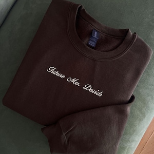 Custom Embroidered Sweatshirt - Embroidery Sweater - Pullover ...
