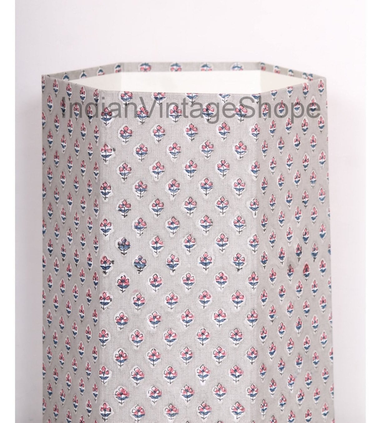 Handmade Waste Paper Bin /card Board Trash Can /beautiful Printed ...
