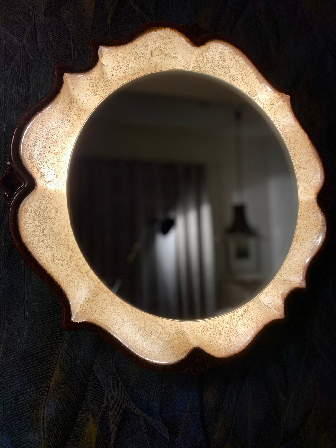 Ceramic Wall Mirror From PAN - Etsy