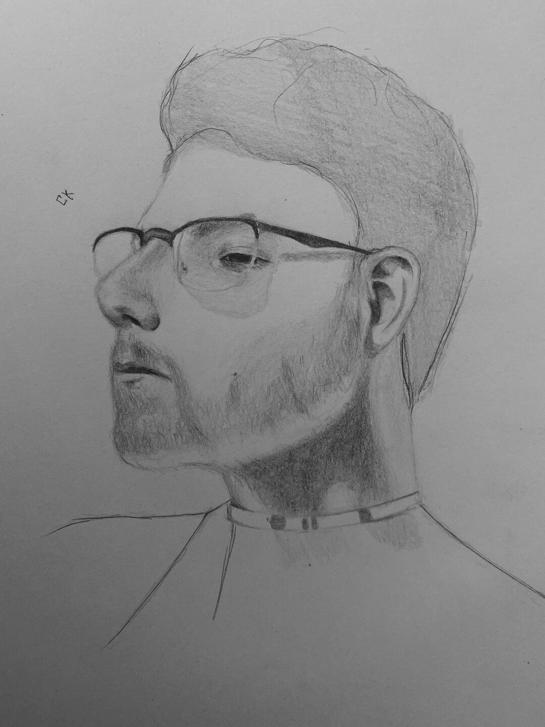 Custom Graphite Portrait - Etsy