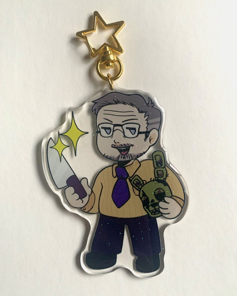 FNAF Movie William Afton "steve Raglan" Charm - Etsy