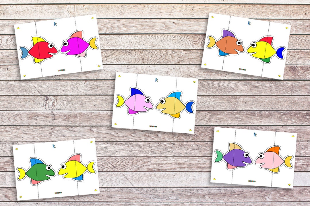 Printable Learning Color and Pattern Match. Velcro Busy Book Page for ...