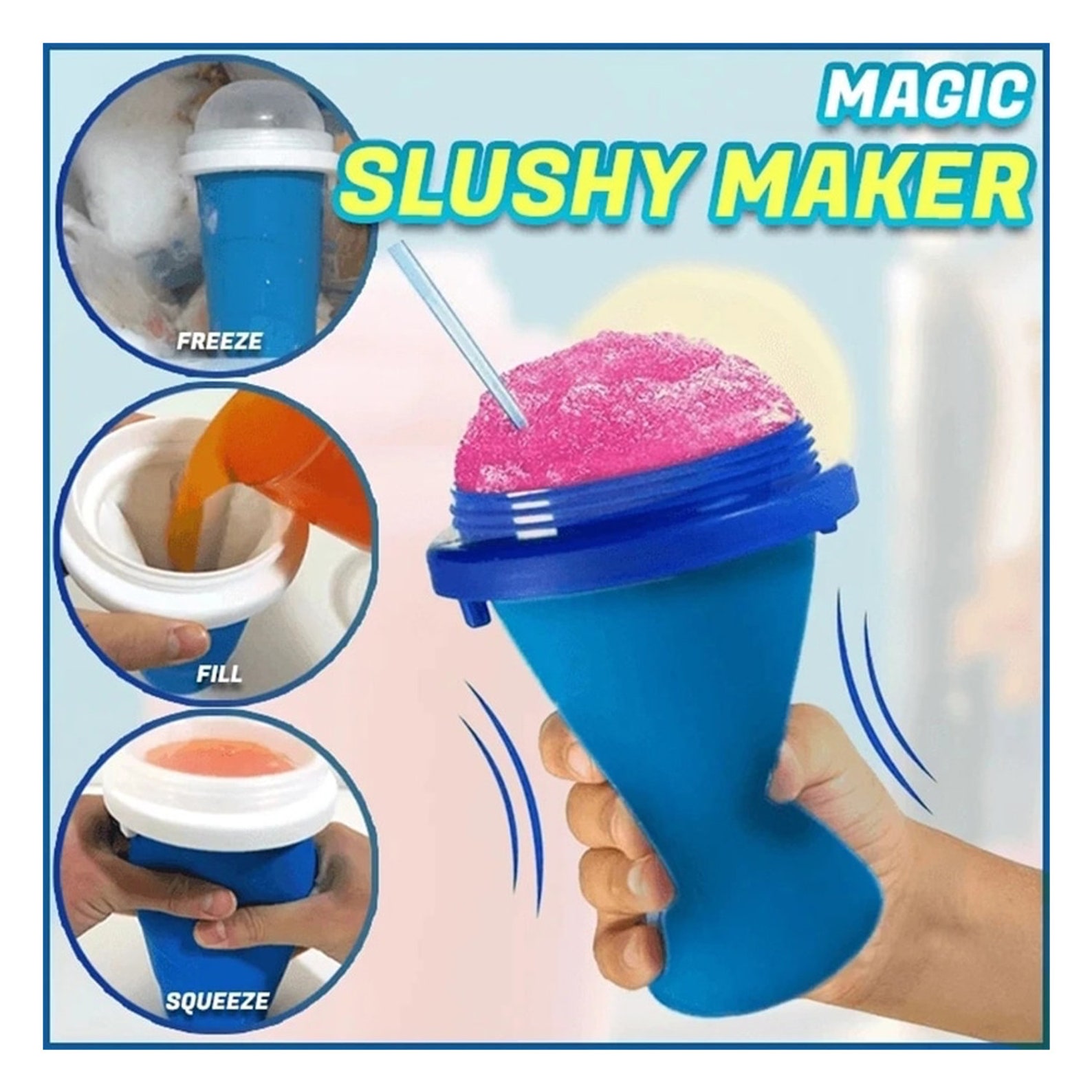 Slushie Maker Cup slushy maker cup walmart slushy maker cup | Etsy