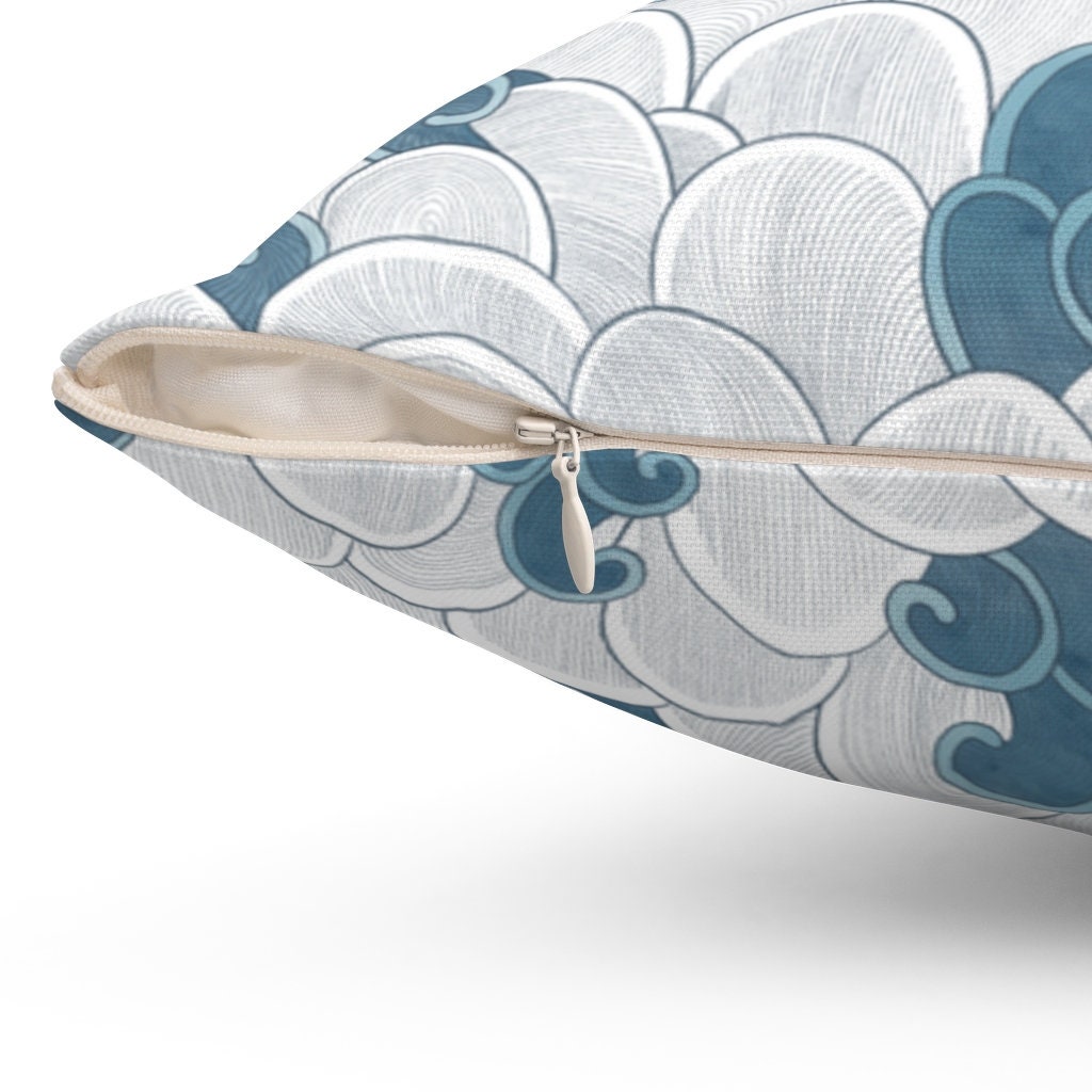 Summer Waves Square Pillow Case - Etsy