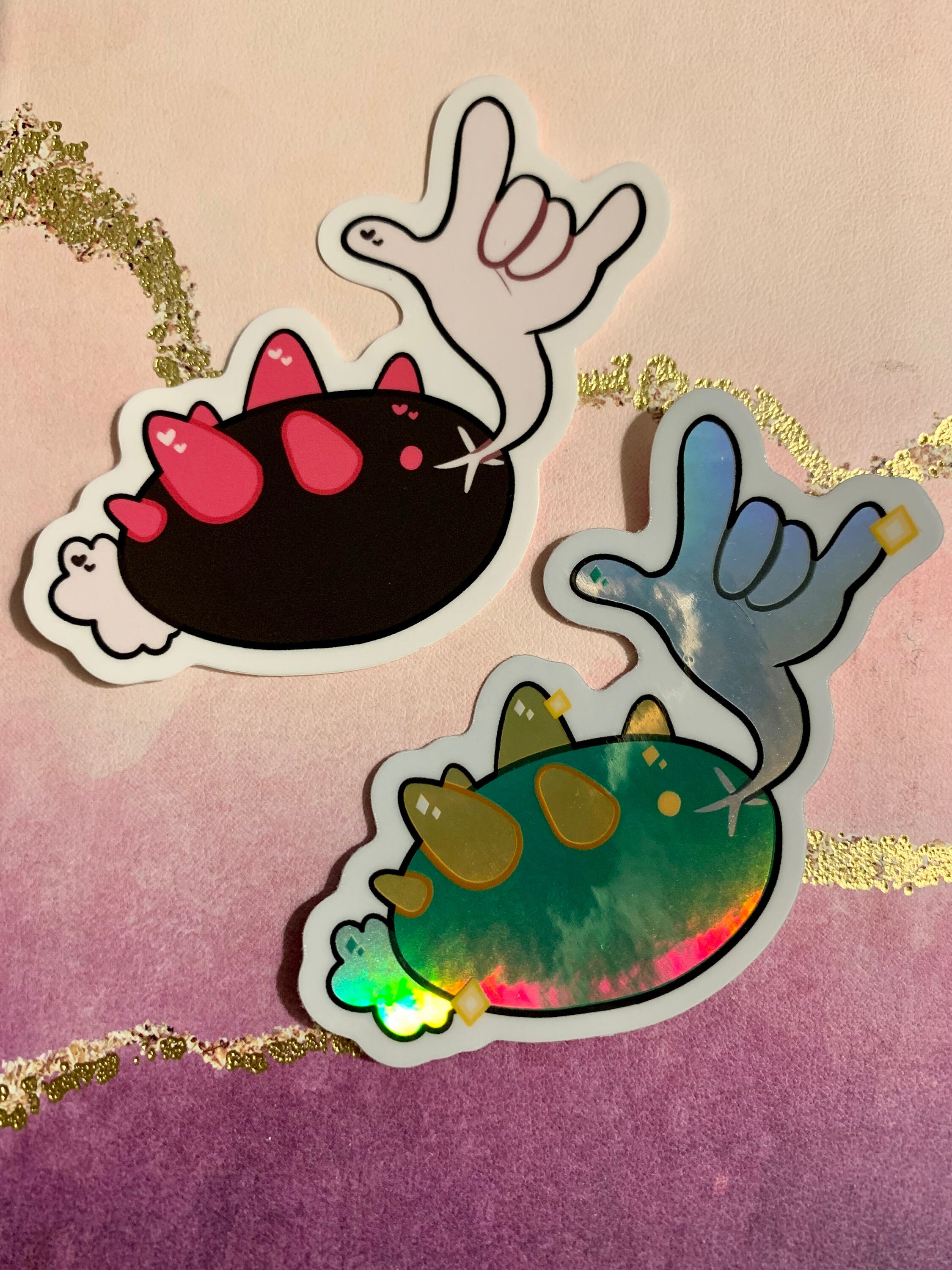 Pyukumuku Sticker SHINY VARIANT | Etsy