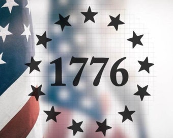 1776 Truck Decal - Etsy