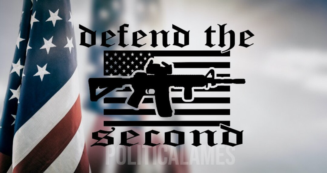 Defend the Second Patriotic Vinyl Decal | 2A | AR | 1776 | Car Decal ...