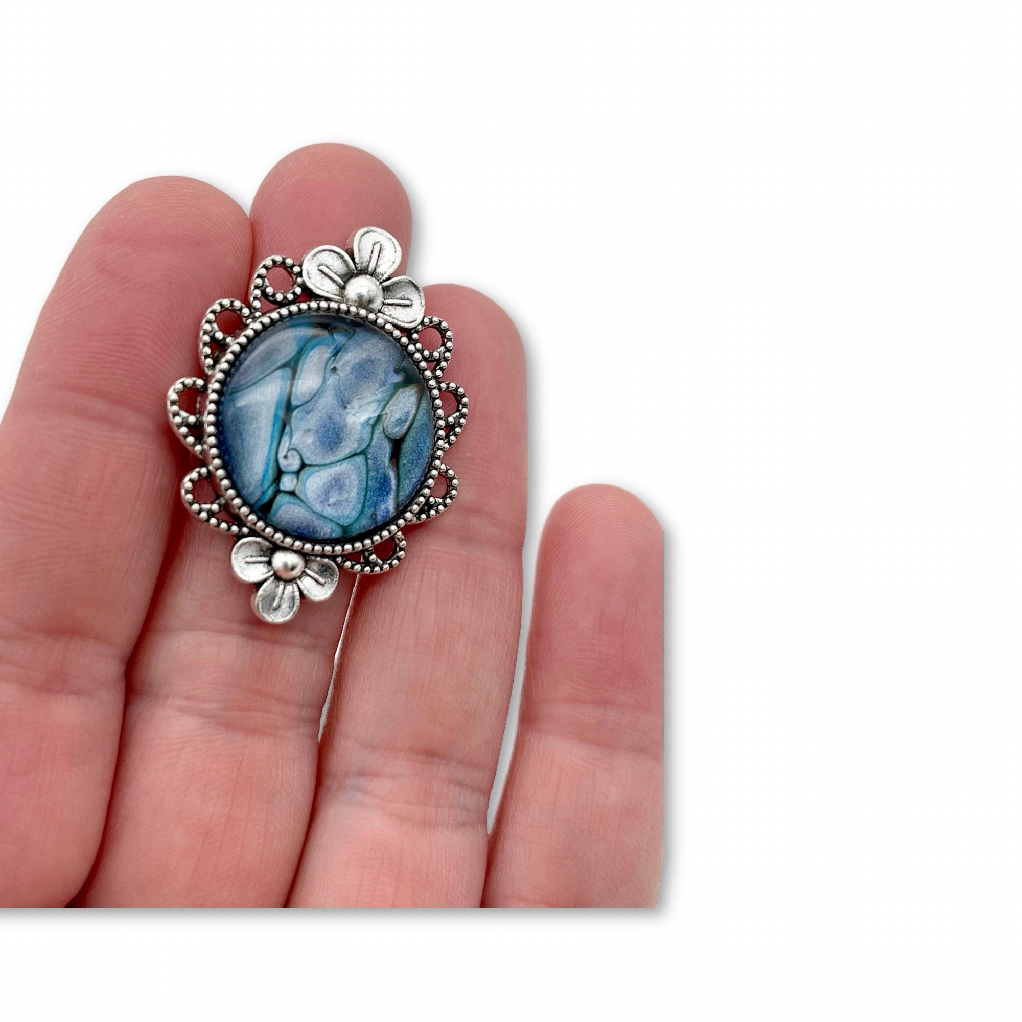 Acrylic Paint Skin Jewelry Ring - Etsy