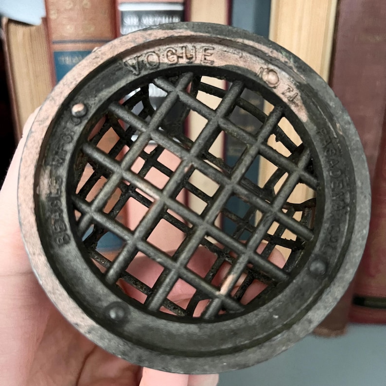 Vintage Glass Flower Frogs | Copper Metal Flower Frog - Etsy