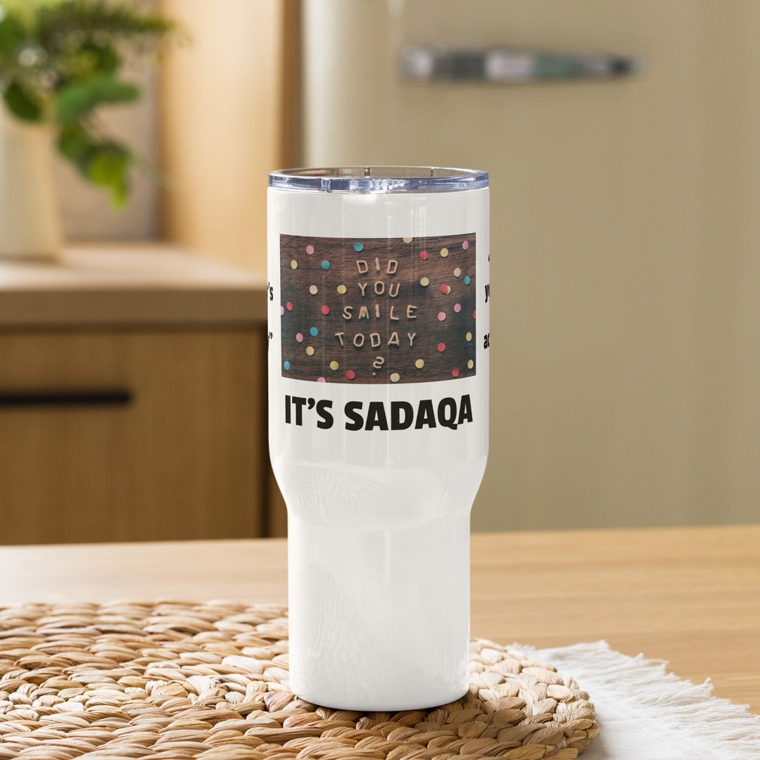 Islamic Travel Mug Smile It's Sunnah Mug Islamic Gifts for Men Muslim ...