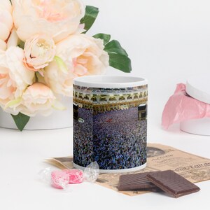 Islamic Mug Muslim Gift for Men Women Kaaba Gift Haj Gift Haj Mubarrak ...