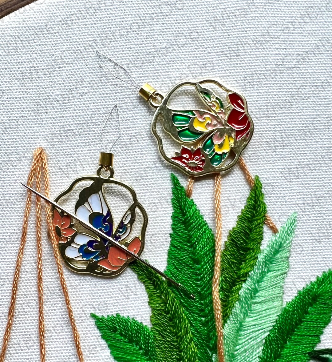 Butterfly Needle Threaders -single Item- With Option to Make Into ...