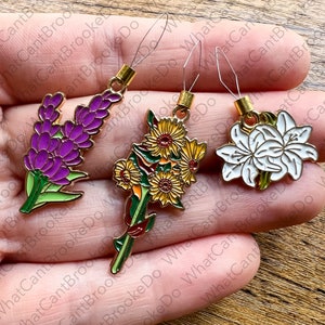 Summer Flowers Needle Threader With Option to Make Magnetic Threader ...