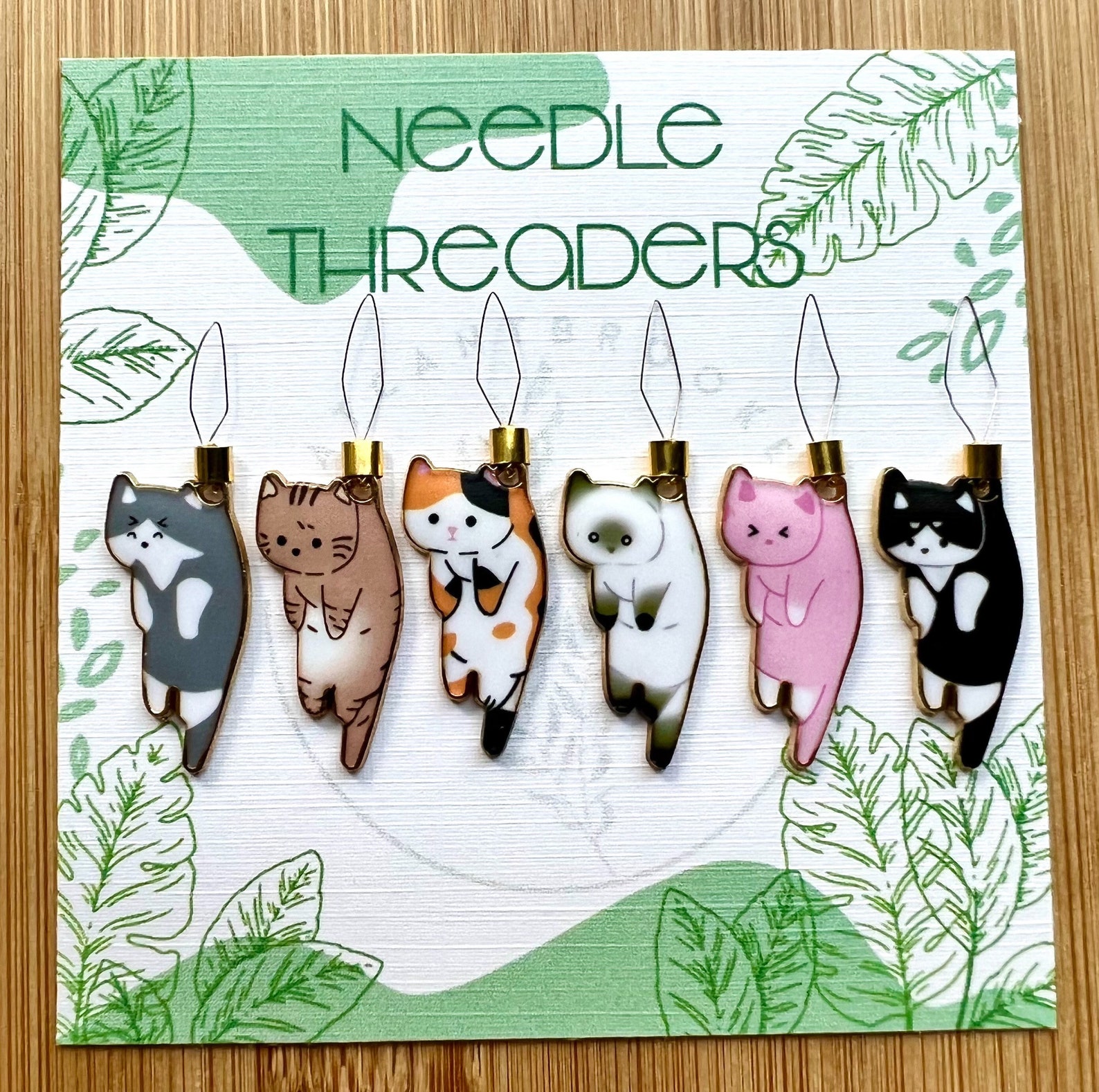 Cat Needle Threader With Option to Make Into Magnetic Threader - Etsy