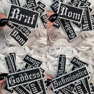 BDSM Patches, Top Patch, Bottom Patch, Kitten Patch, Puppy Patch, Vest ...