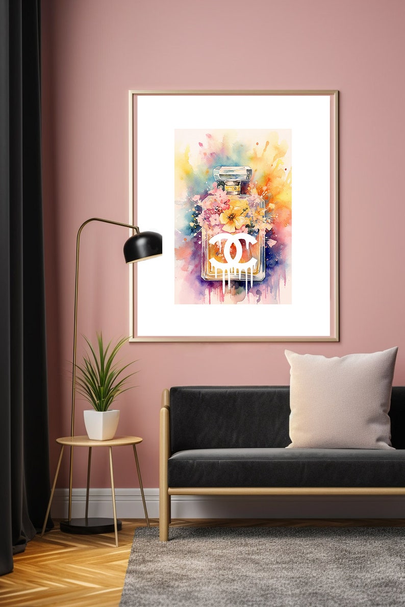 Coco Chanel Poster Digital Designer Poster Printable Poster - Etsy