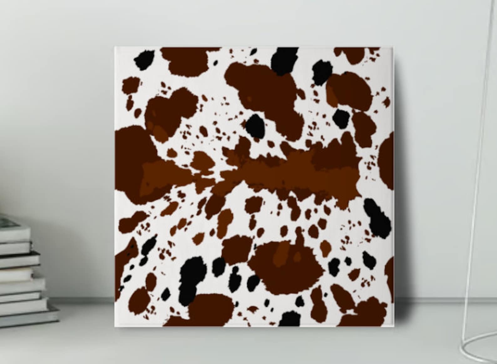 Cow Print Seamless Pattern/cowhide Tiling Pattern/pattern for Fabric ...