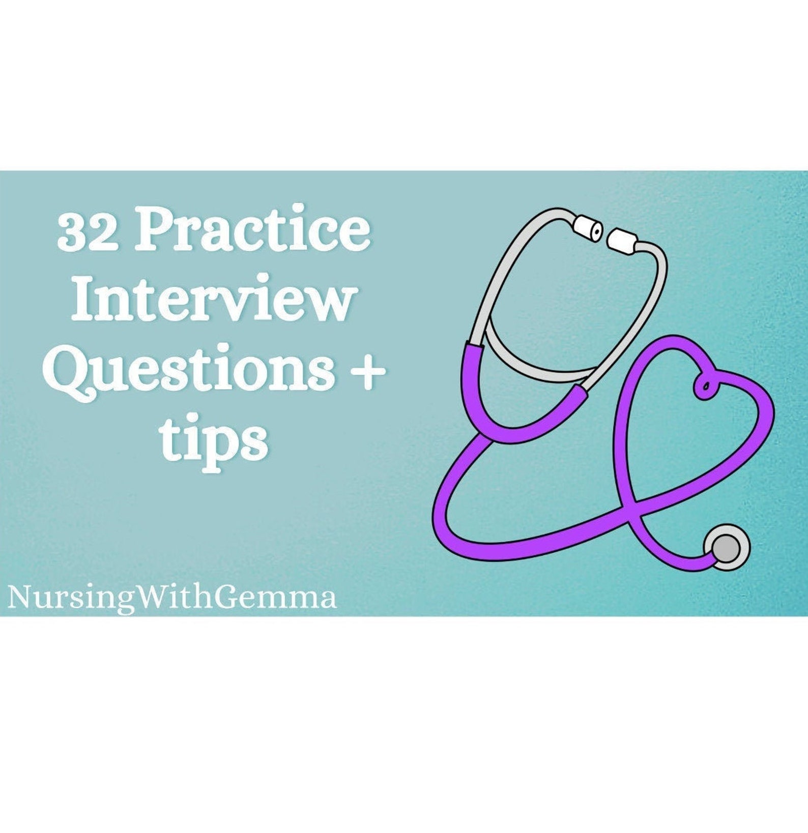 32 Nursing Interview Questions With Tips and Example Responses - Etsy