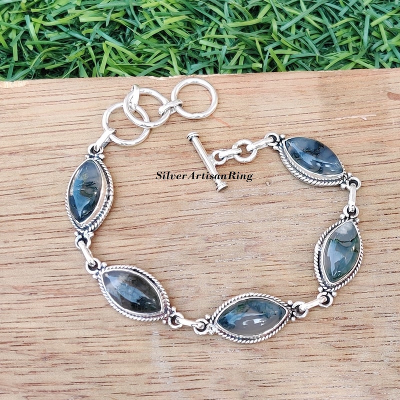 Agate Bracelet - Etsy