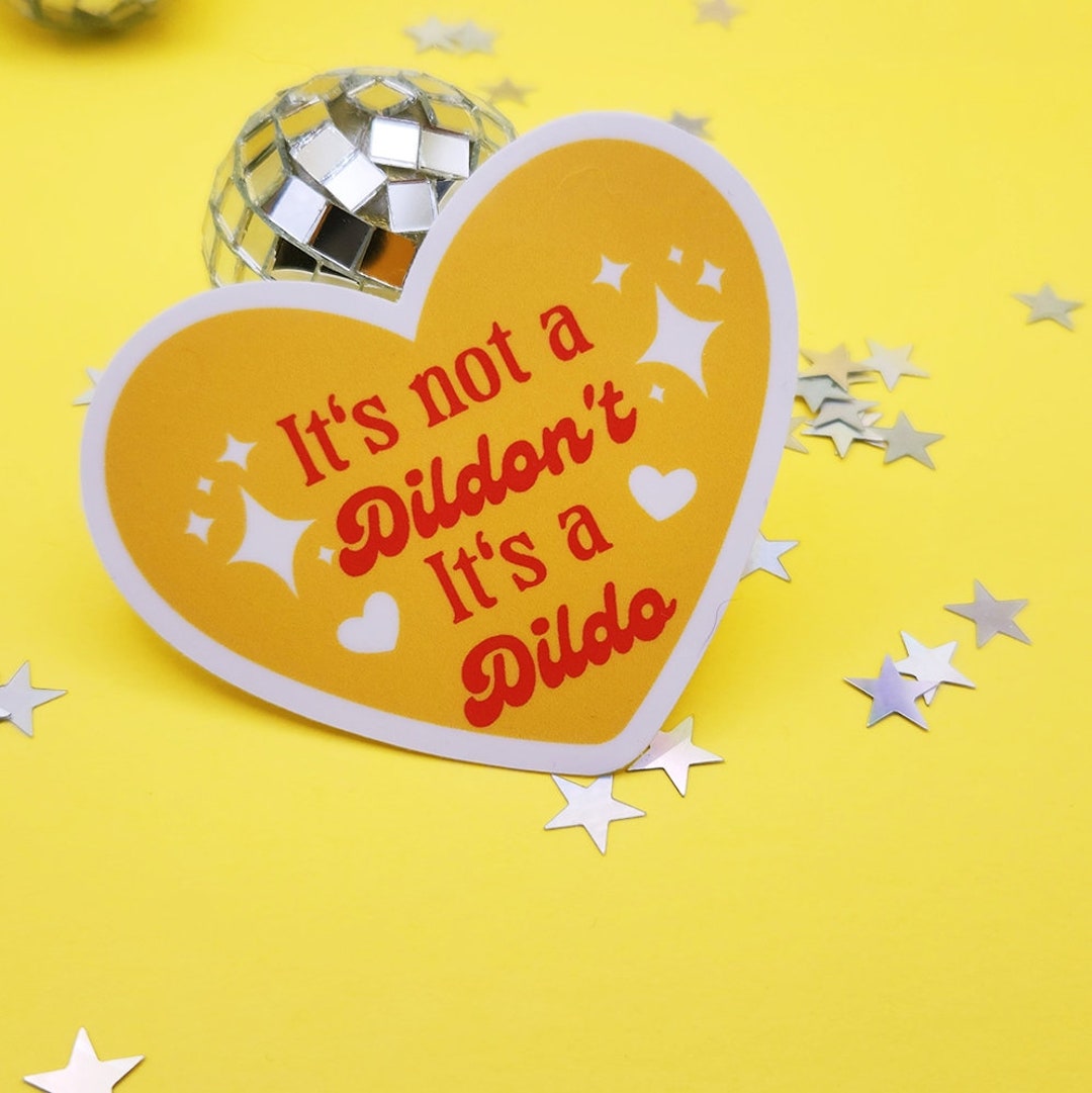 Funny Vibrator Sticker Self Love Cute Sticker Hilarious Glossy ...