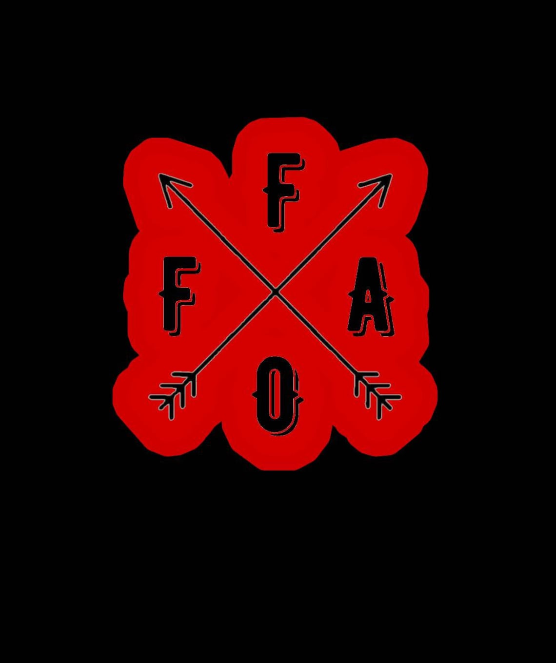 Funny sticker f around and find out arrow fafo sarcasm gift | Etsy