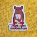 You Have Ratted Your Last Tatouille Meme Cursed Funny Sticker - Etsy