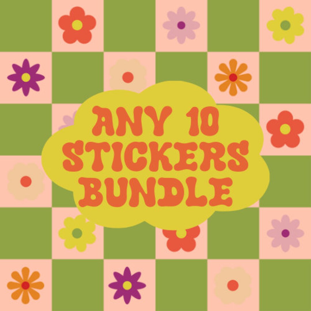 Sticker Bundle Deal Kindle Cute Funny Hilario Waterproof Hydroflask ...