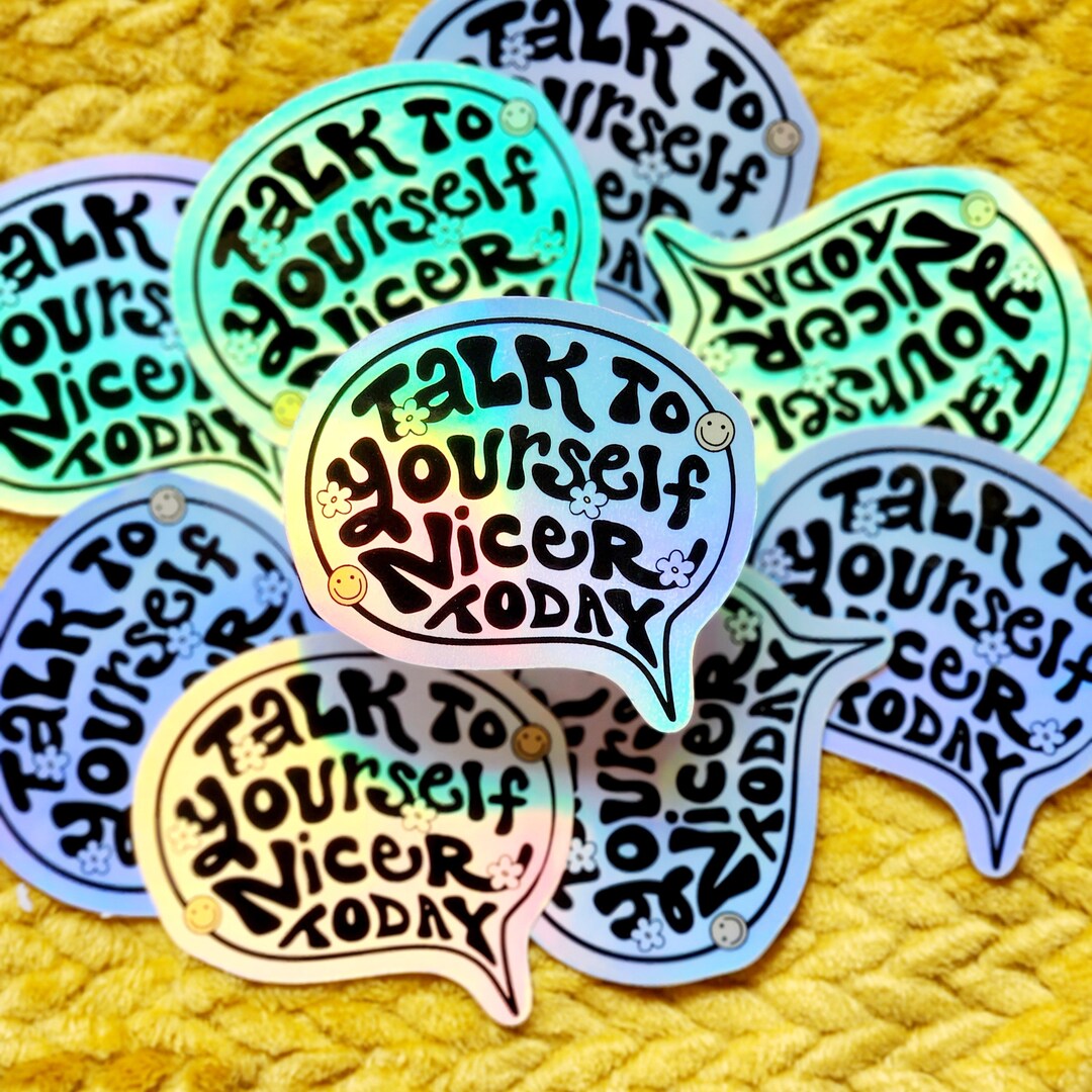 Anxiety Sticker Cute Depression Mental Illness Glossy Waterproof ...