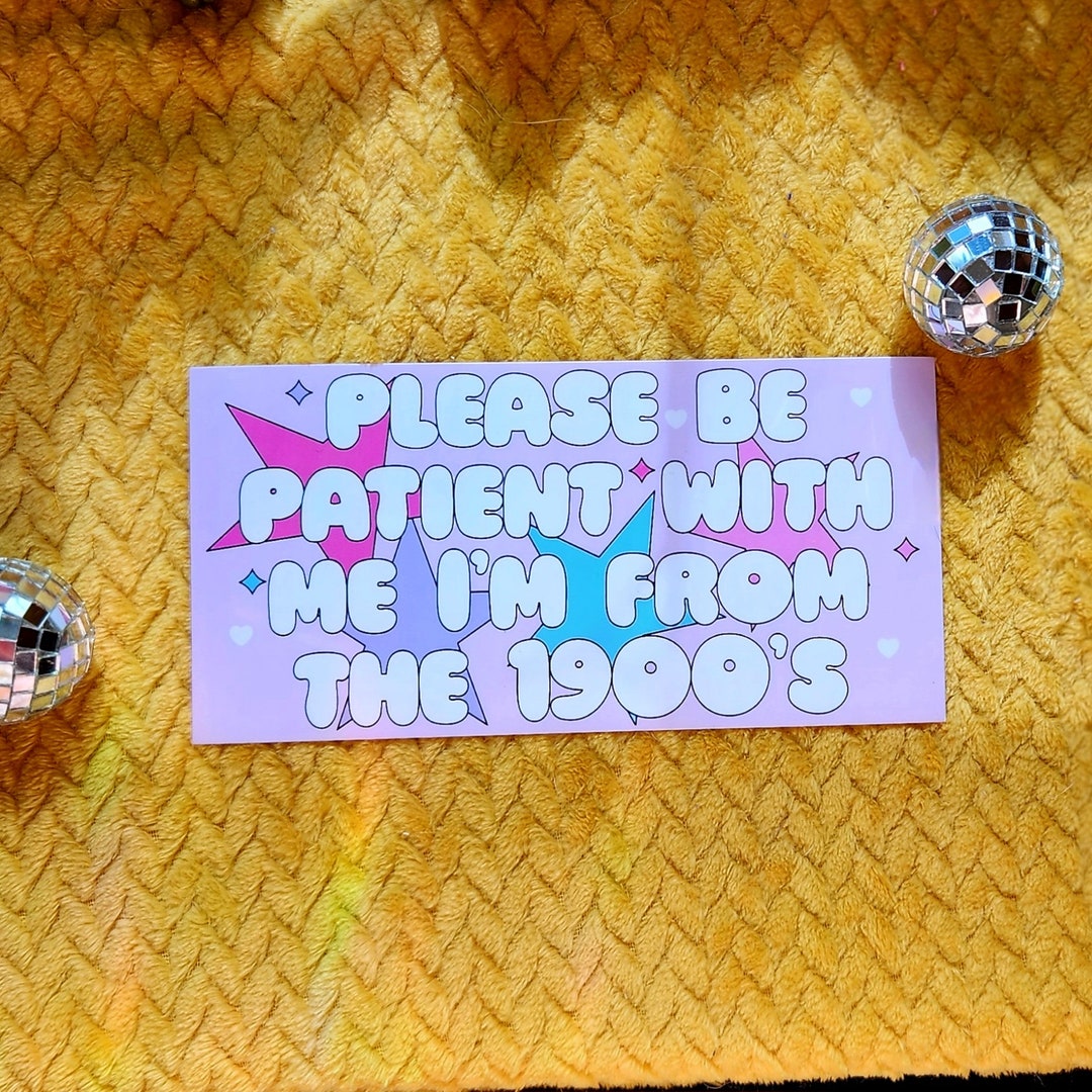 Funny Millennial Humor 90s Kid Gen Z Genz Sticker Hilarious Bumper ...