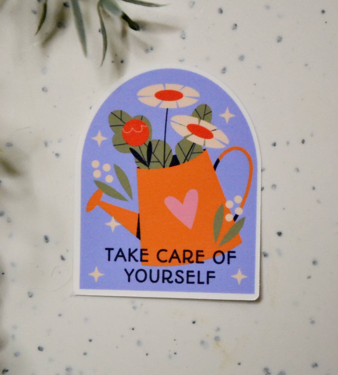 Self Care Sticker Take Care of Yourself Friends Gift Hydroflask Planner ...