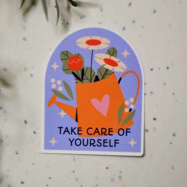 Self Care Sticker - Etsy
