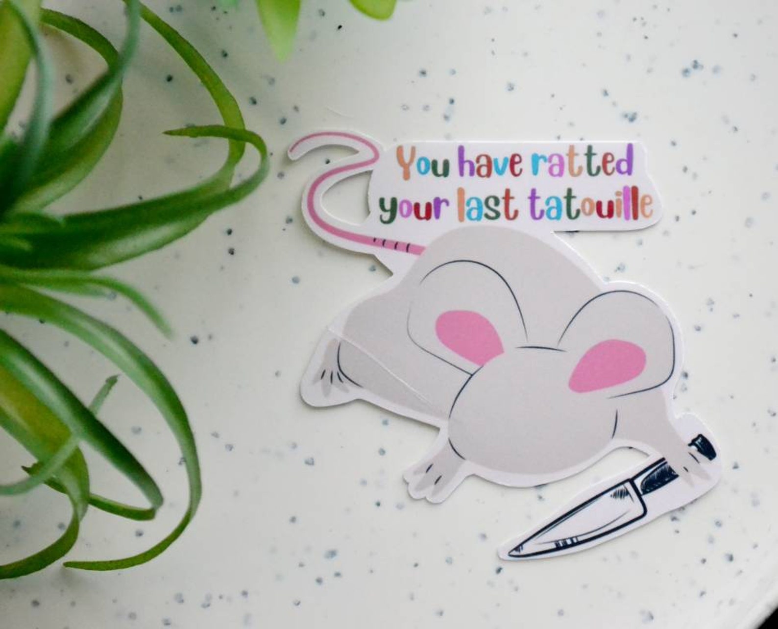 You Have Ratted Your Last Tatouille Meme Cursed Funny Sticker - Etsy