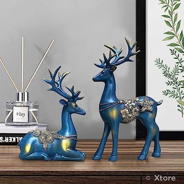 Reindeer Sculpture - Etsy
